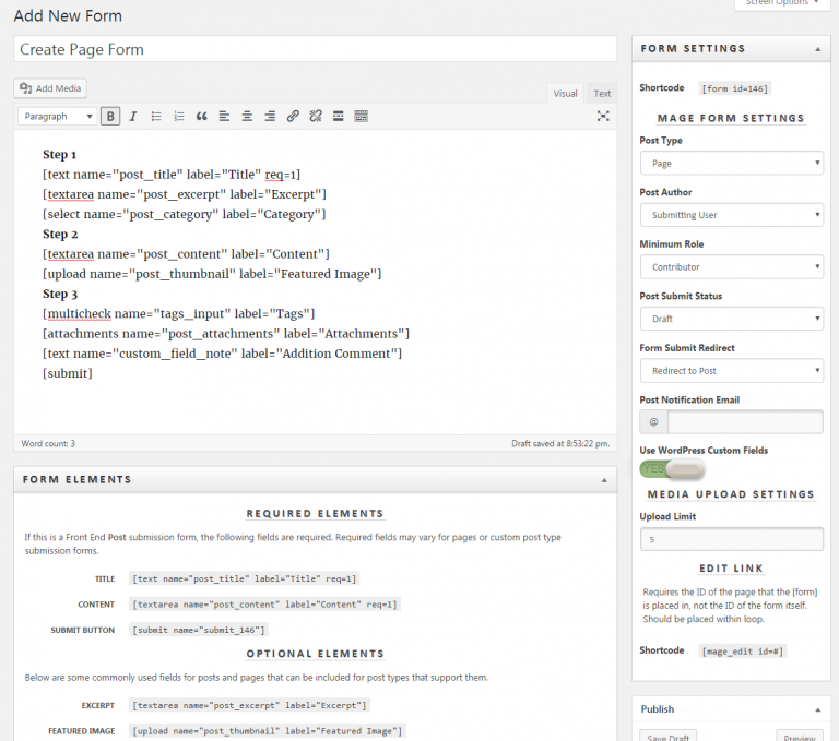 Mage Forms Pro - WordPress Plugins
